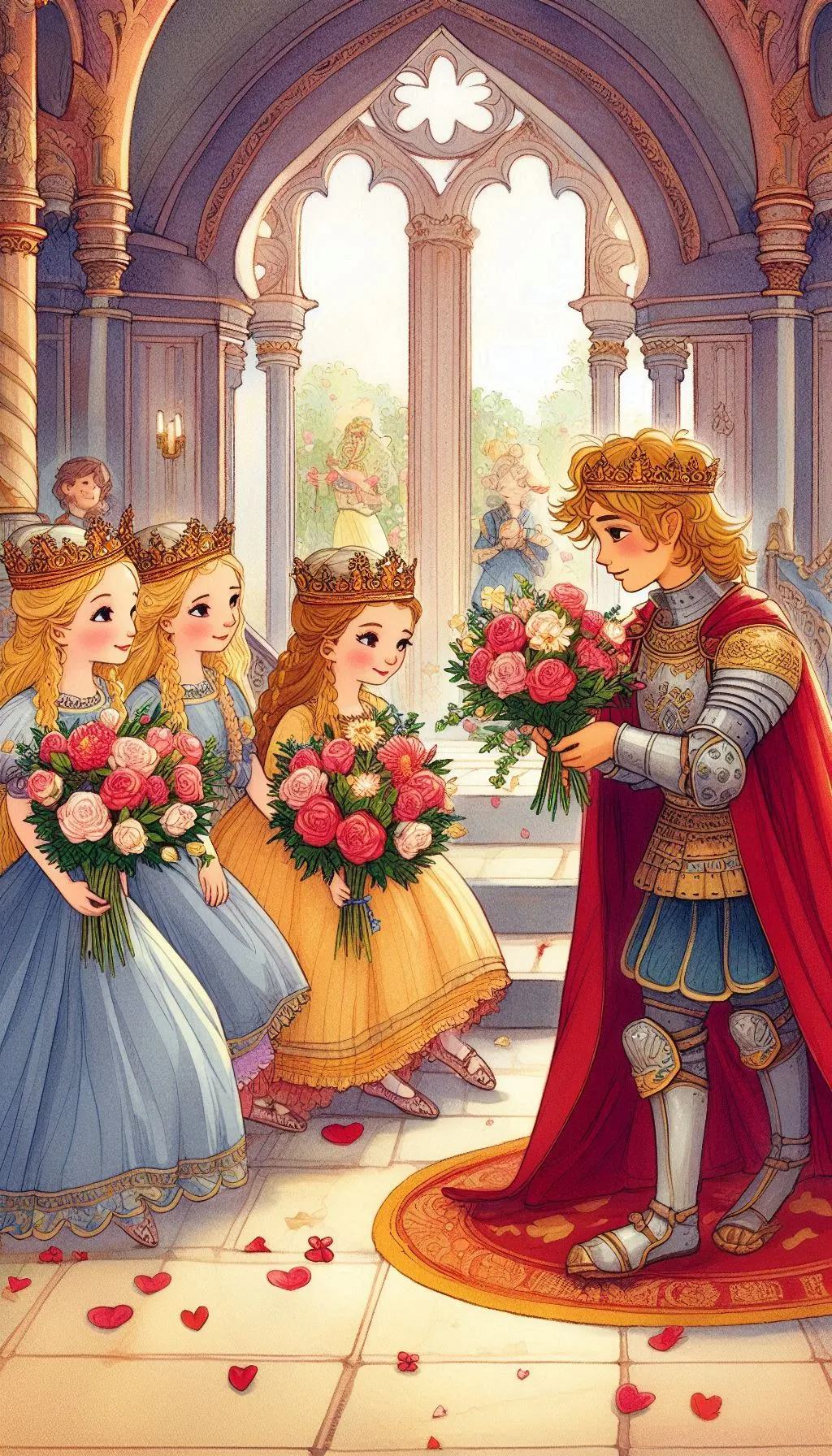 Cele douasprezece fete de Imparat si palatul cel fermecat - Povesti de ...